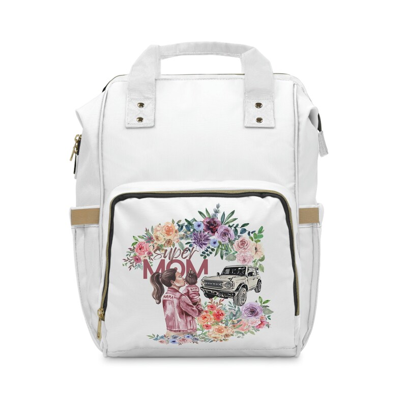 Super MOM Bronco Multifunctional Diaper Backpack - Etsy