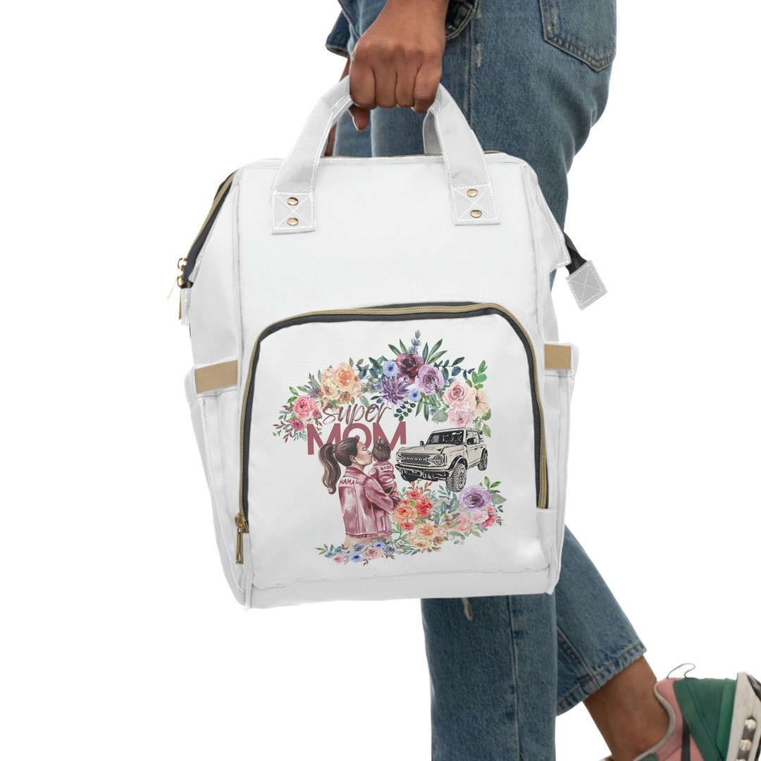 Super MOM Bronco Multifunctional Diaper Backpack - Etsy