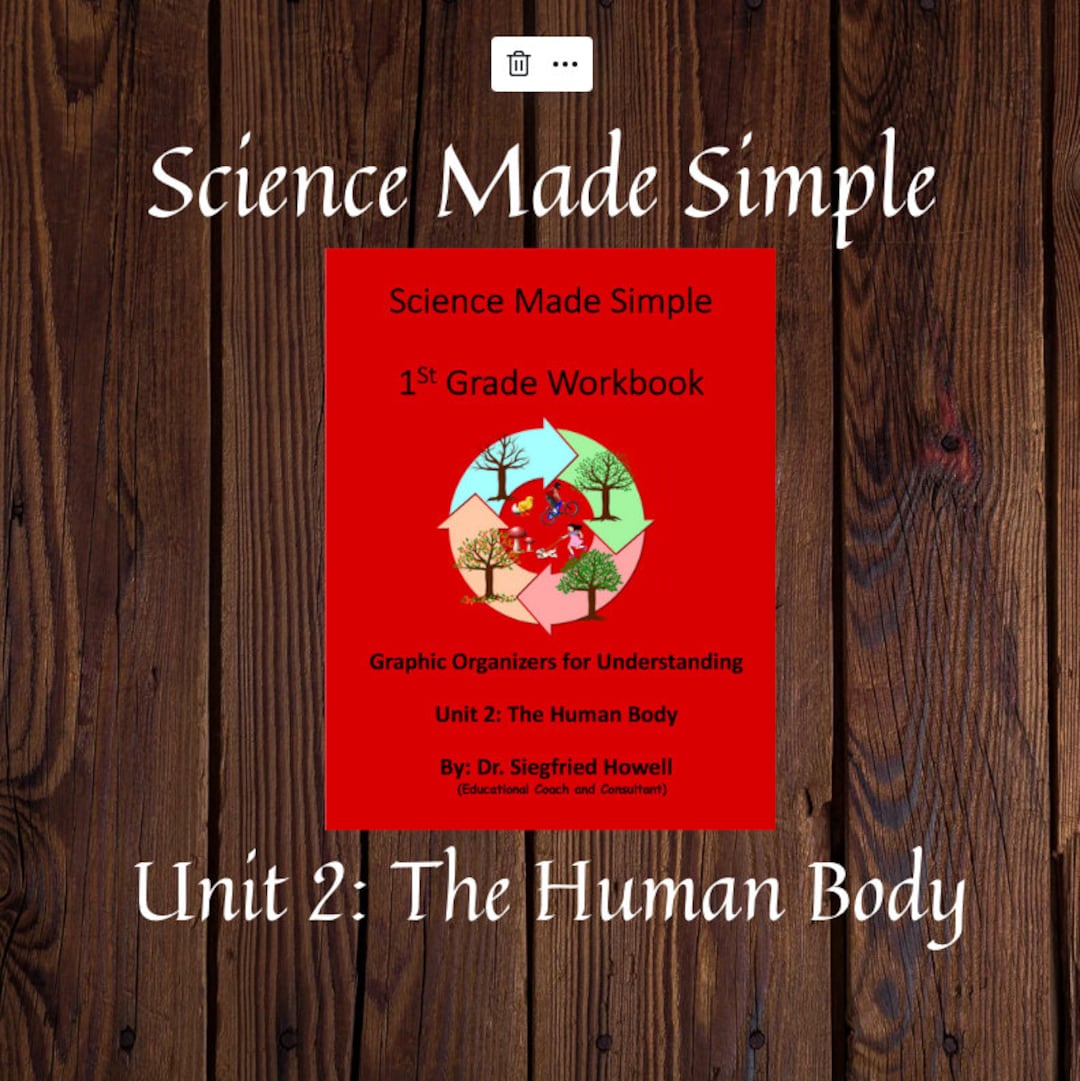 Science Made Simple 1st Grade Workbook - Graphic Organizers for ...