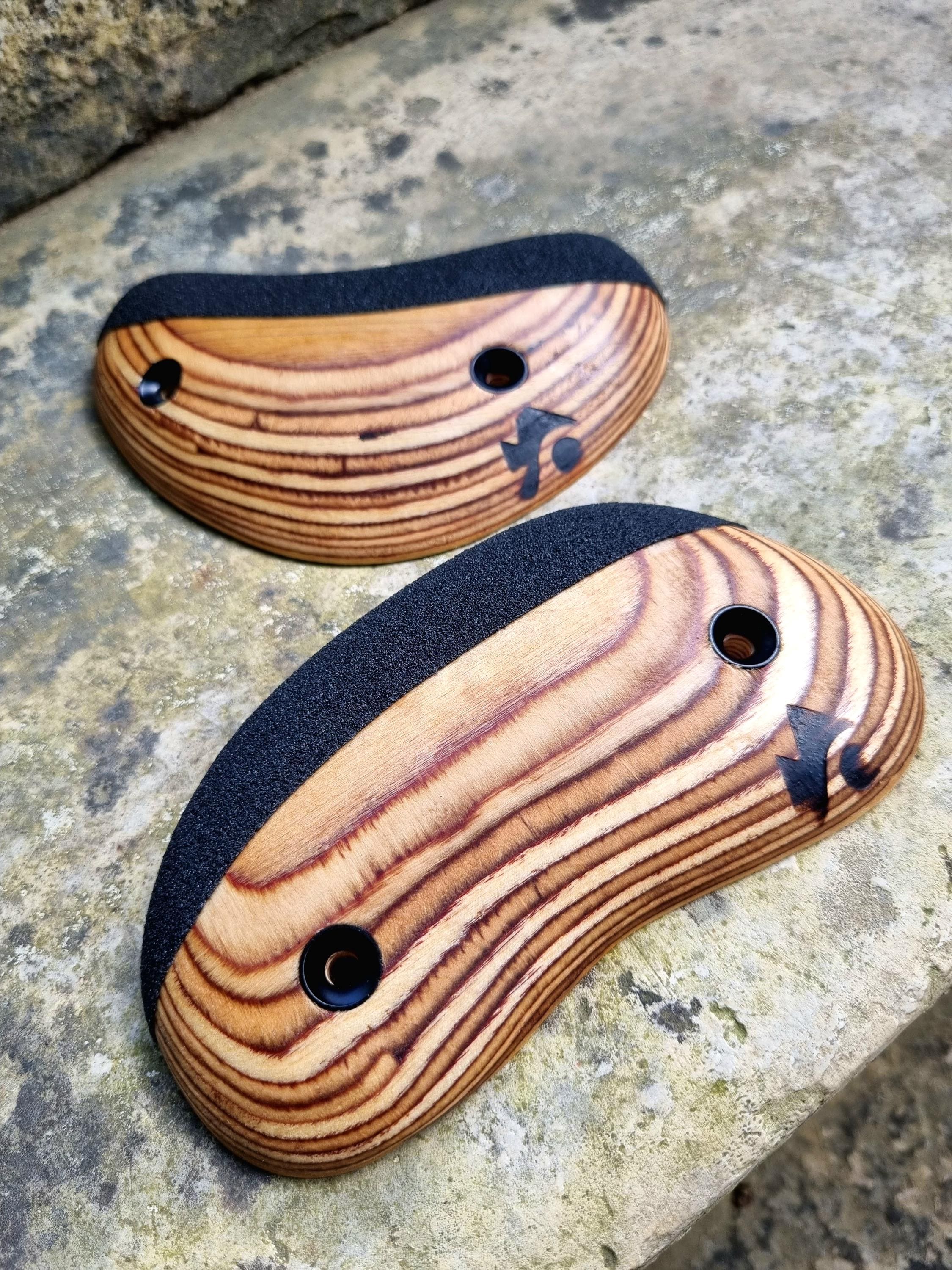 15 Wood Climbing Holds Set Crimps and Pinches - Etsy