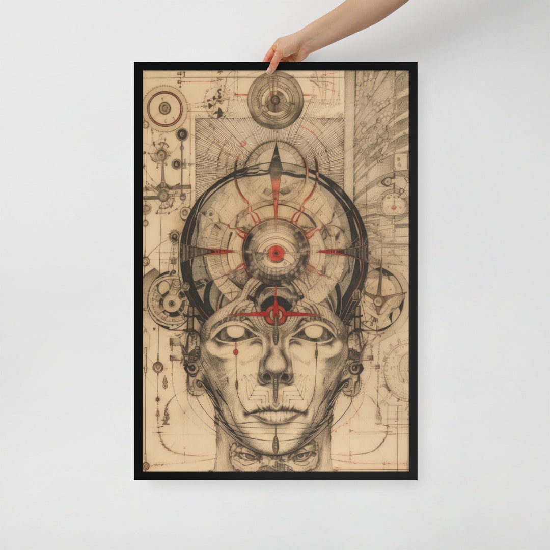The Third Eye Projector: A Gateway to the Unknown Framed Poster - Etsy