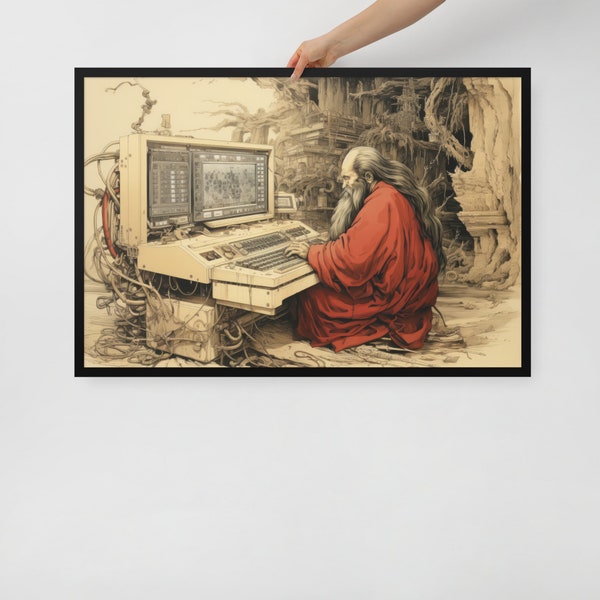 Hacker Poster - Etsy