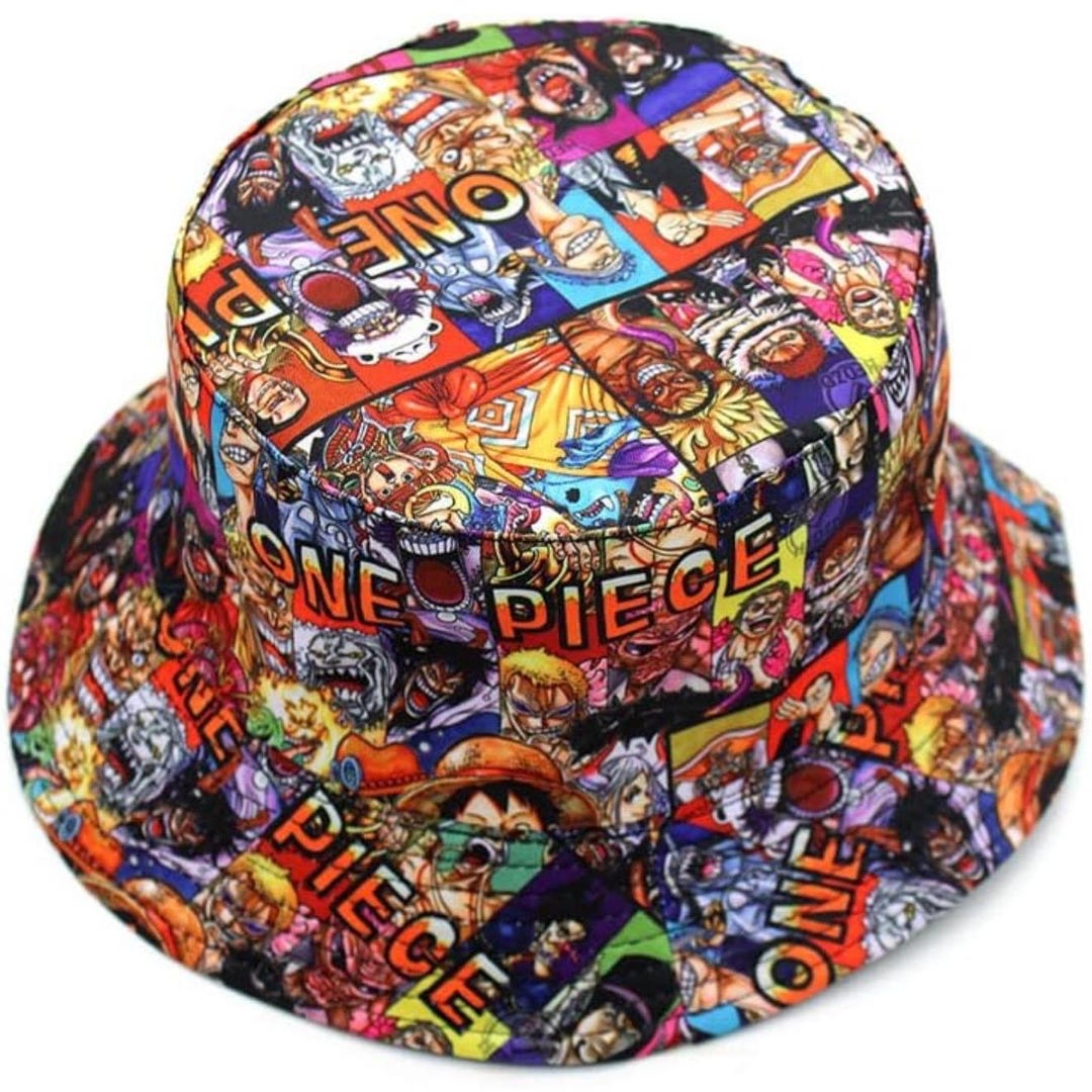 Anime One Piece Bucket Hat - Etsy