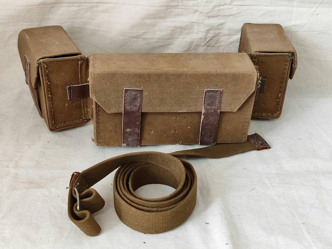 Soviet Military Bag. Original USSR Shoulder SMP Bag. Chest Organizer ...