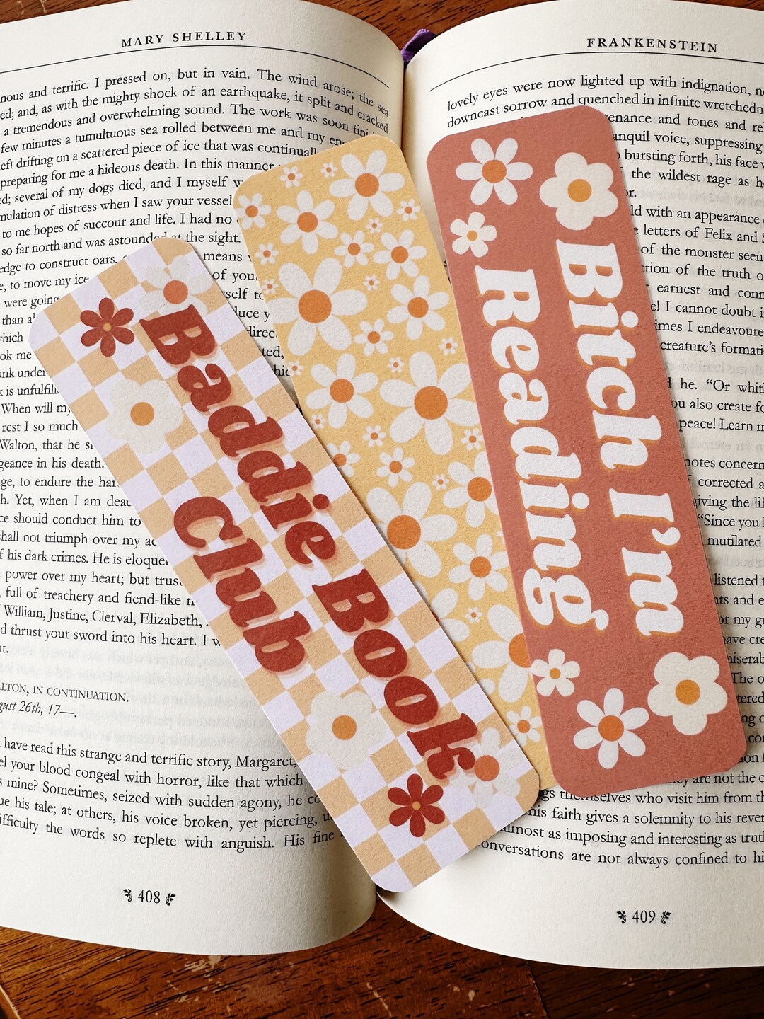 Cute Bookmark Set, Aesthetic Bookmarks, Bookmark Bundle, Cute Floral ...