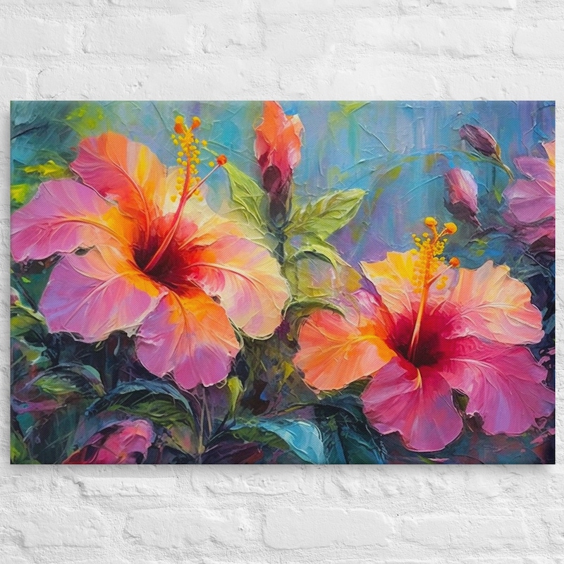 Tropical Flower Art - Etsy