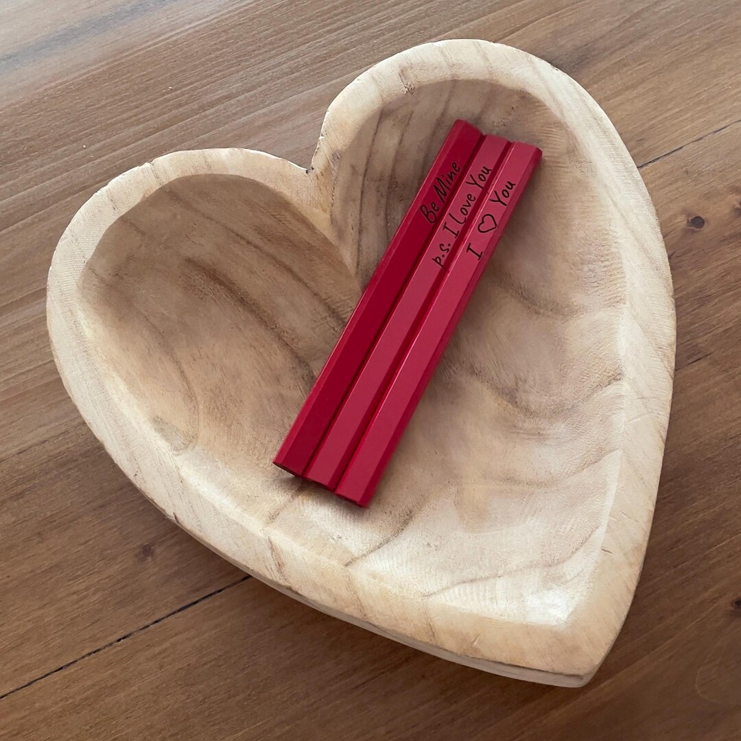 Personalized Carpenter Pencils: Custom Laser Engraved Woodworking Gift ...