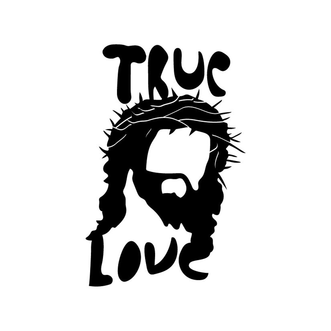 Jesus is Love Instant Downloads in SVG, PNG, EPS, Ai, and Jpg Digital ...