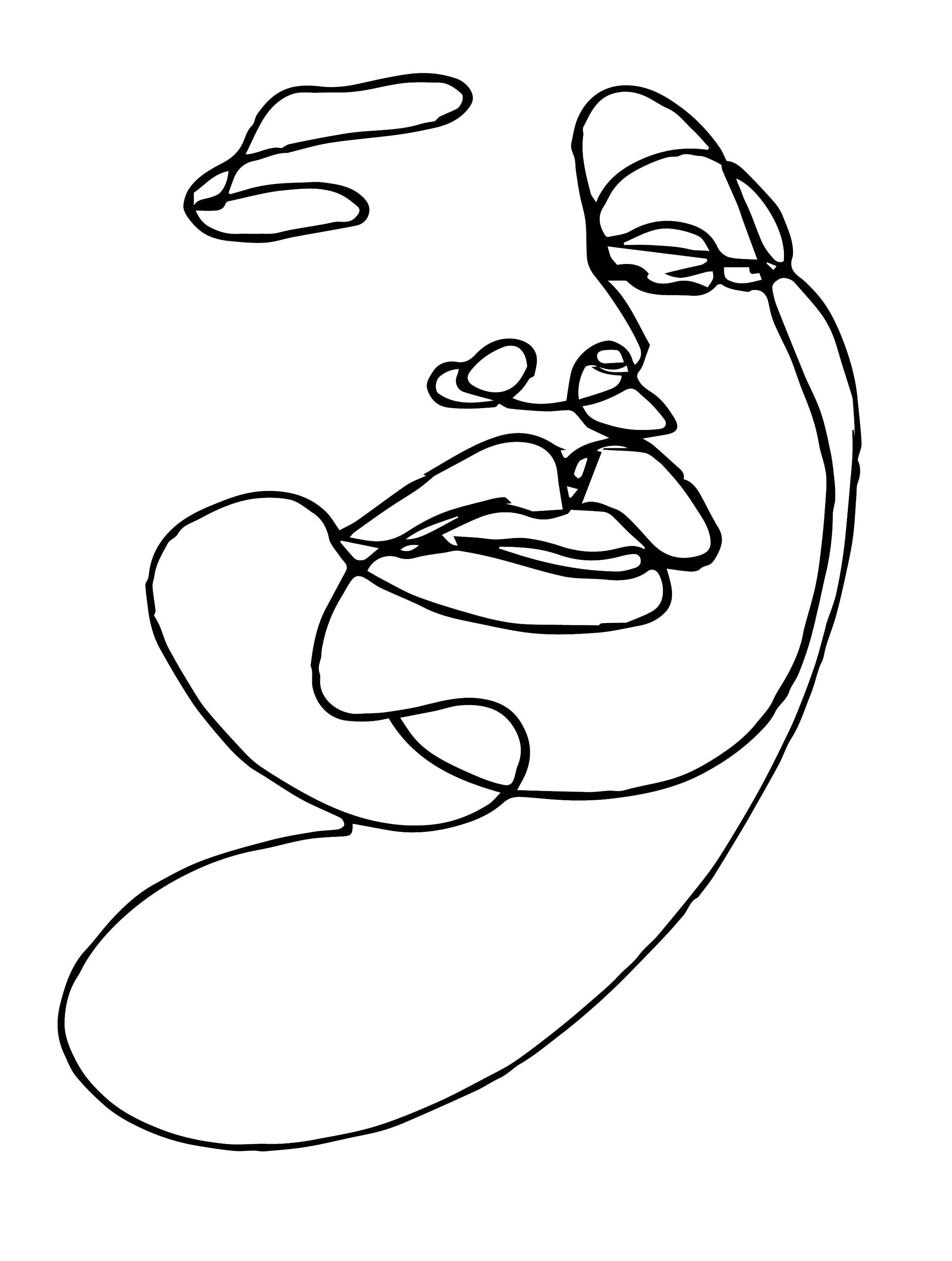 Simple Face Drawing Tumblr