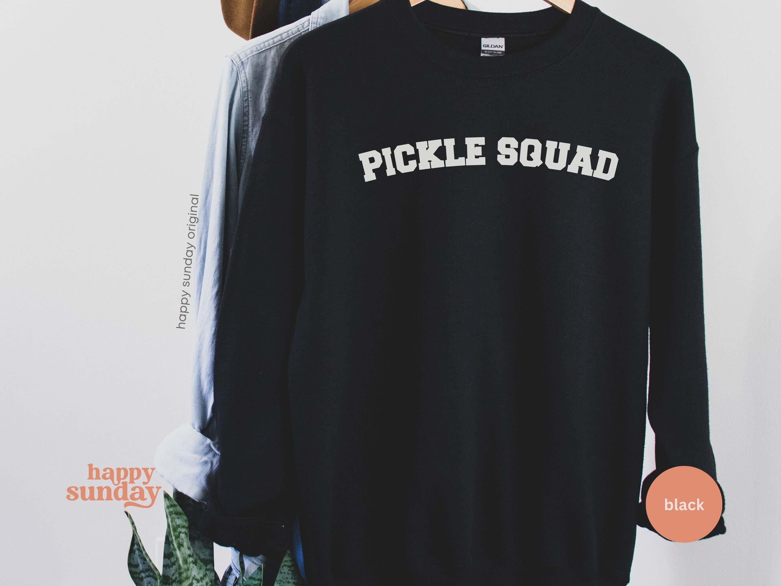 Pickle Squad Sweatshirt Retro Pickles Sweater Pickle Jar - Etsy