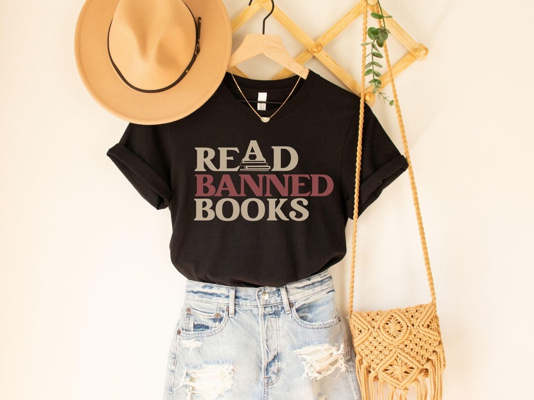 Banned Books Shirt - Stop Book Banning, Science of Reading Librarian ...