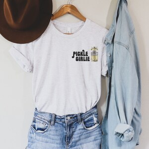 Retro Pickles Shirt Pickle Jar Shirt Pickle Lovers Shirt Pickle Girlie ...