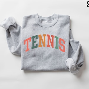 Tennis Sweatshirt, Tennis Club Sweatshirt, Tennis Shirt, Tennis Gifts ...