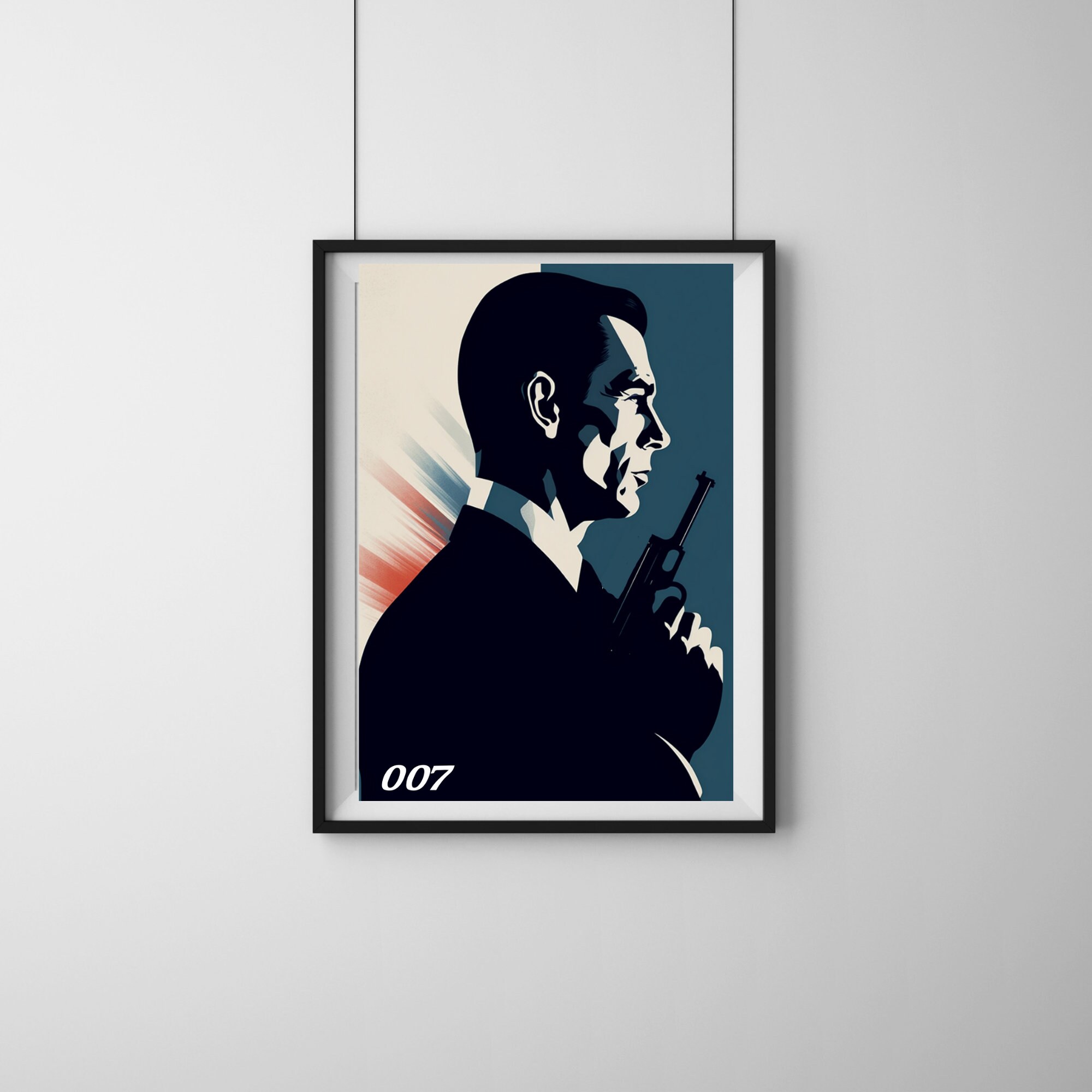 Exclusive James Bond Movie Poster - Quality Print - Iconic 007 Spy ...