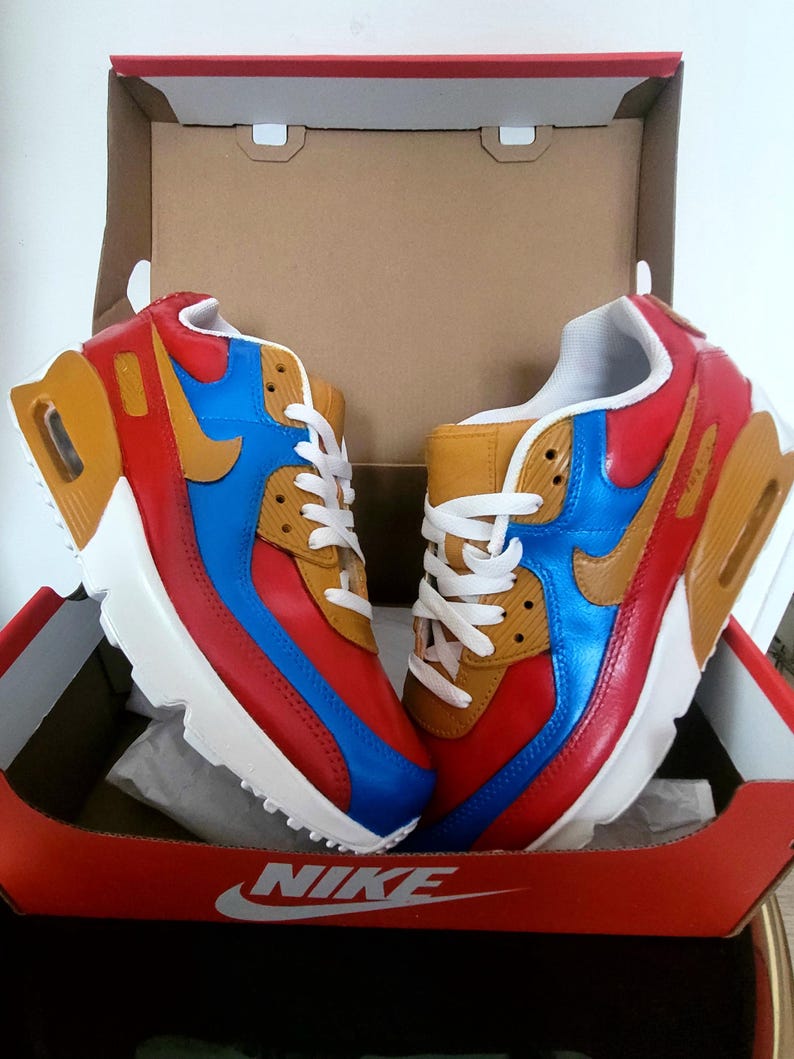 Nike Air Max 90 Custom - Etsy