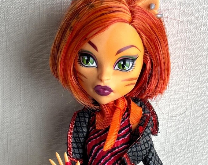 Monster High Doll Toralei Stripe Signature 1st Wave, Original Mattel ...