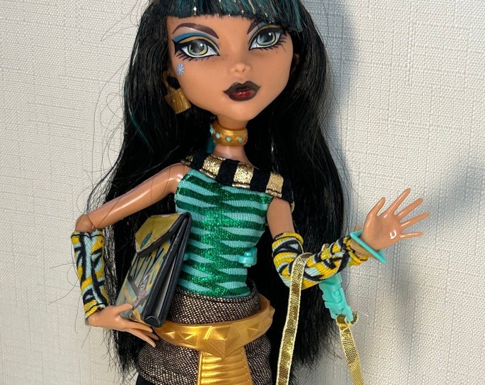 Original Mattel Monster High Doll Cleo De Nile-school's Out, Basic ...