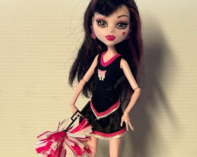Monster High Doll Draculaura Cheerleader Etsy