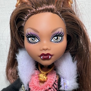 Monster High Doll Clawdeen Wolf First Wave, Original Mattel Collectible ...