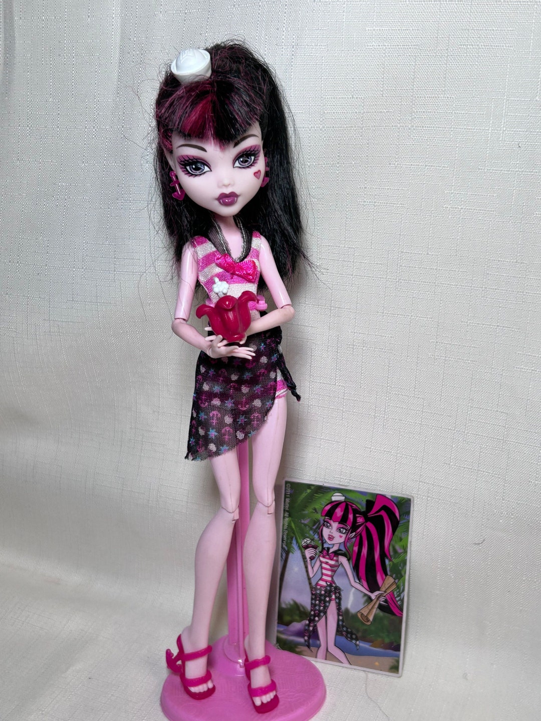 Monster High Doll Draculaura Skull Shores Limited Edition, Original ...