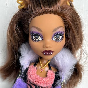 Monster High Doll Clawdeen Wolf First Wave, Authentic Mattel ...