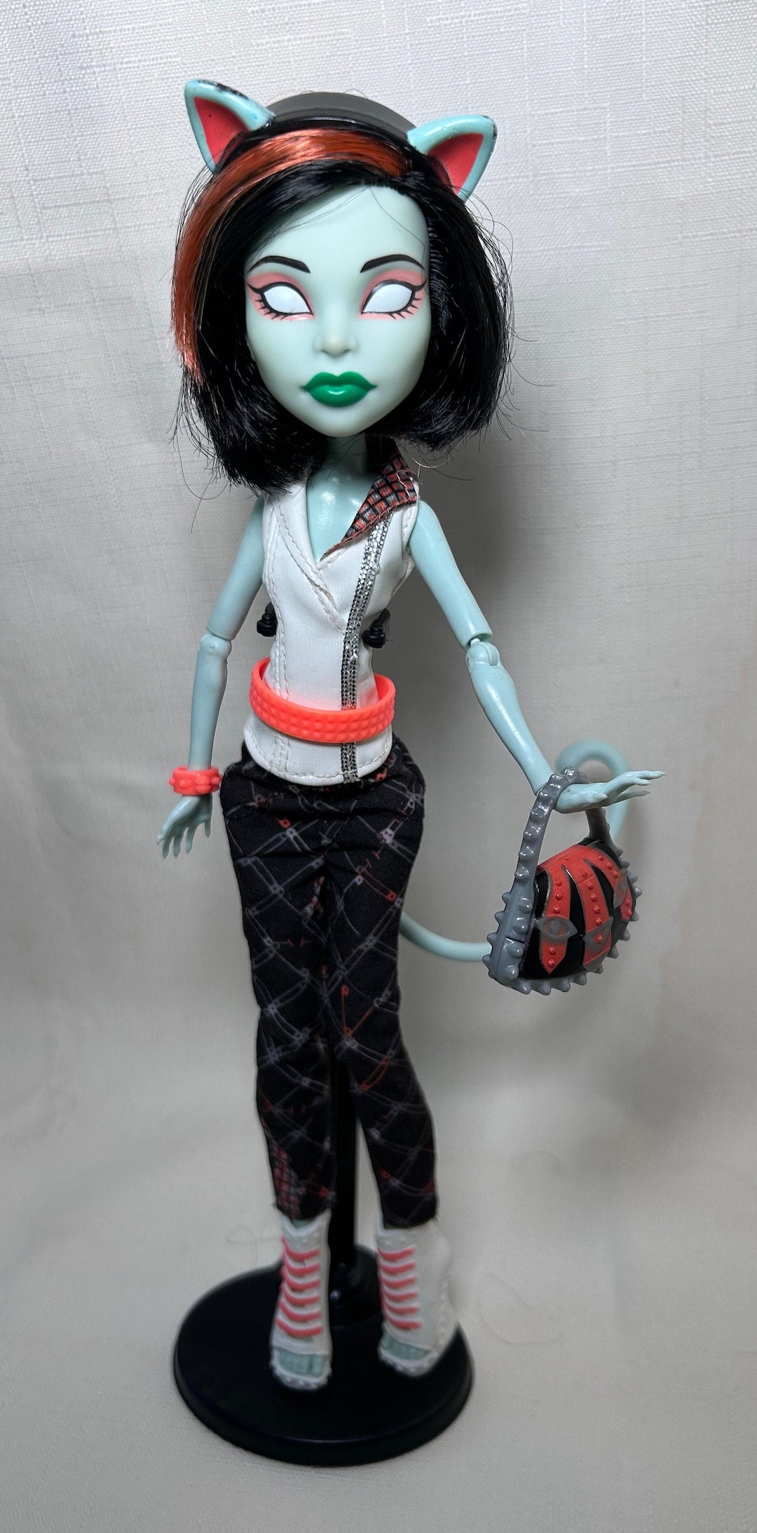 Original Mattel Monster High Scarah Screams Freaky Fusion, Mattel ...