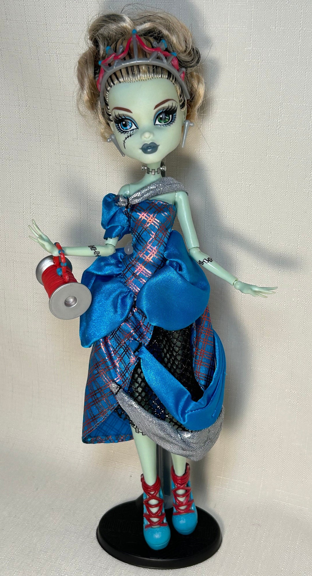 Monster High Doll Frankie Stein Scarily Ever After, COMPLETE, Original ...