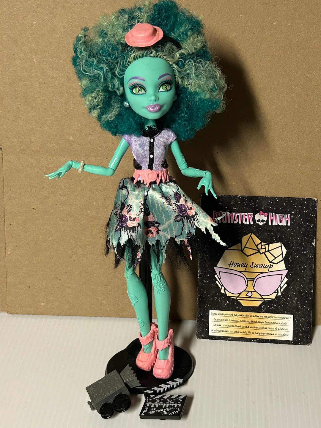 Monster High Dolls Honey Swamp Frights, Camera, Action OOAK Mattel Collectible Dolls - Etsy