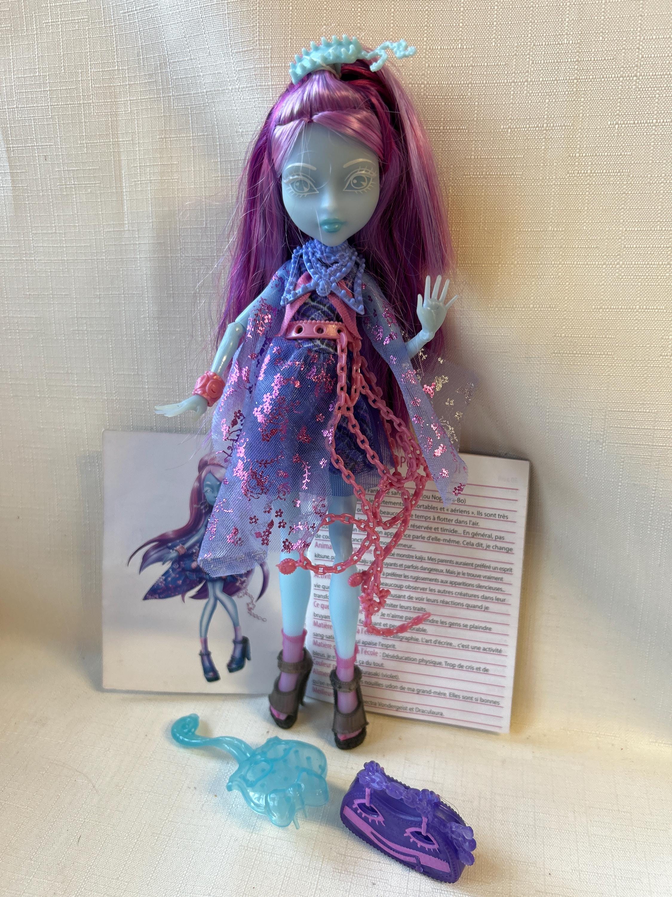 Pre-owned Monster High Haunted Spirits Kiyomi Haunterly Doll, Authentic ...