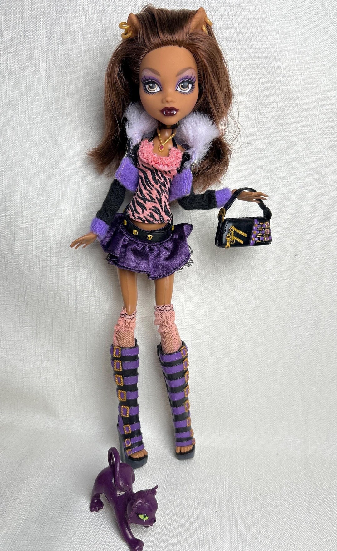 Monster High Doll Clawdeen Wolf First Wave, Authentic Mattel ...