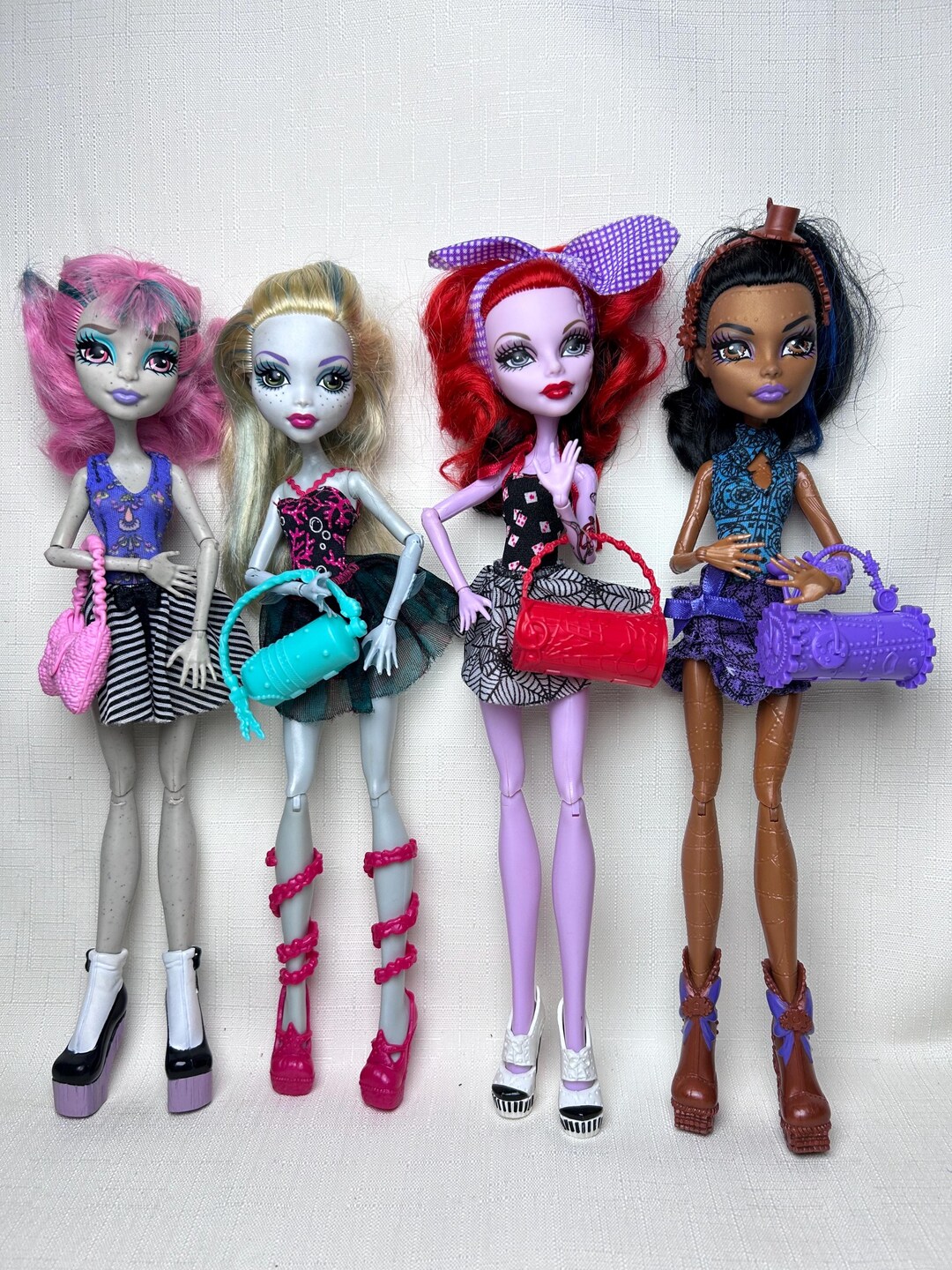 Monster High Dolls Dance Class, Lagoona, Operetta, Robecca, Authentic ...
