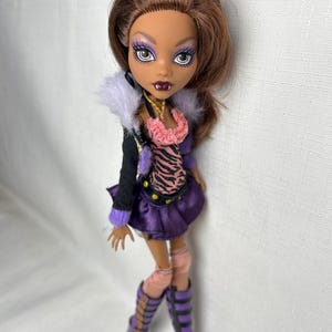 Monster High Doll Clawdeen Wolf First Wave, Authentic Mattel ...