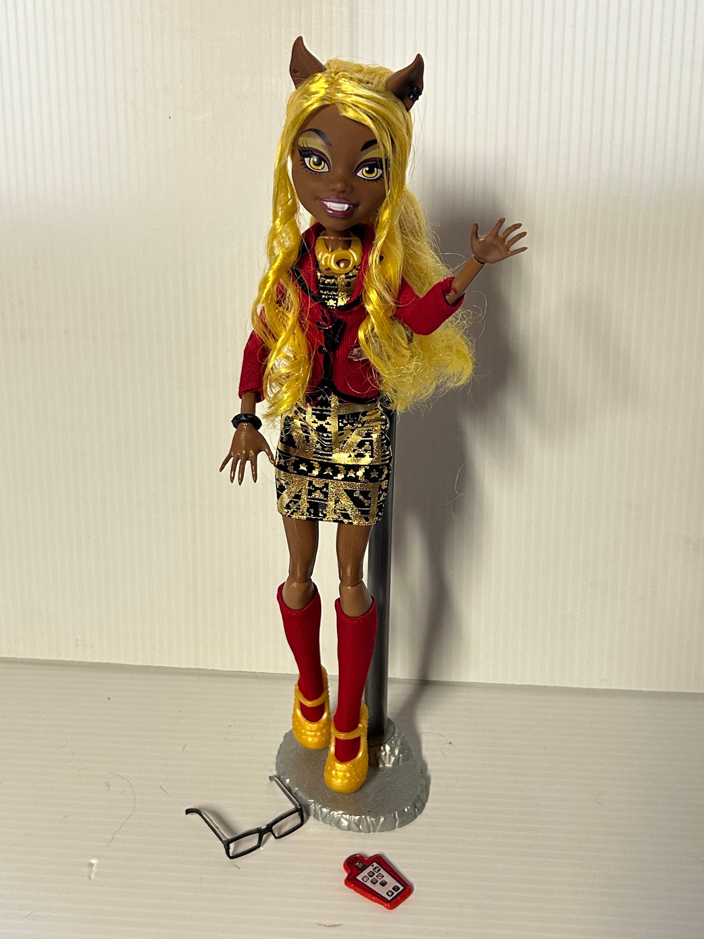 Monster High Frights Camera Action Clawdia Wolf