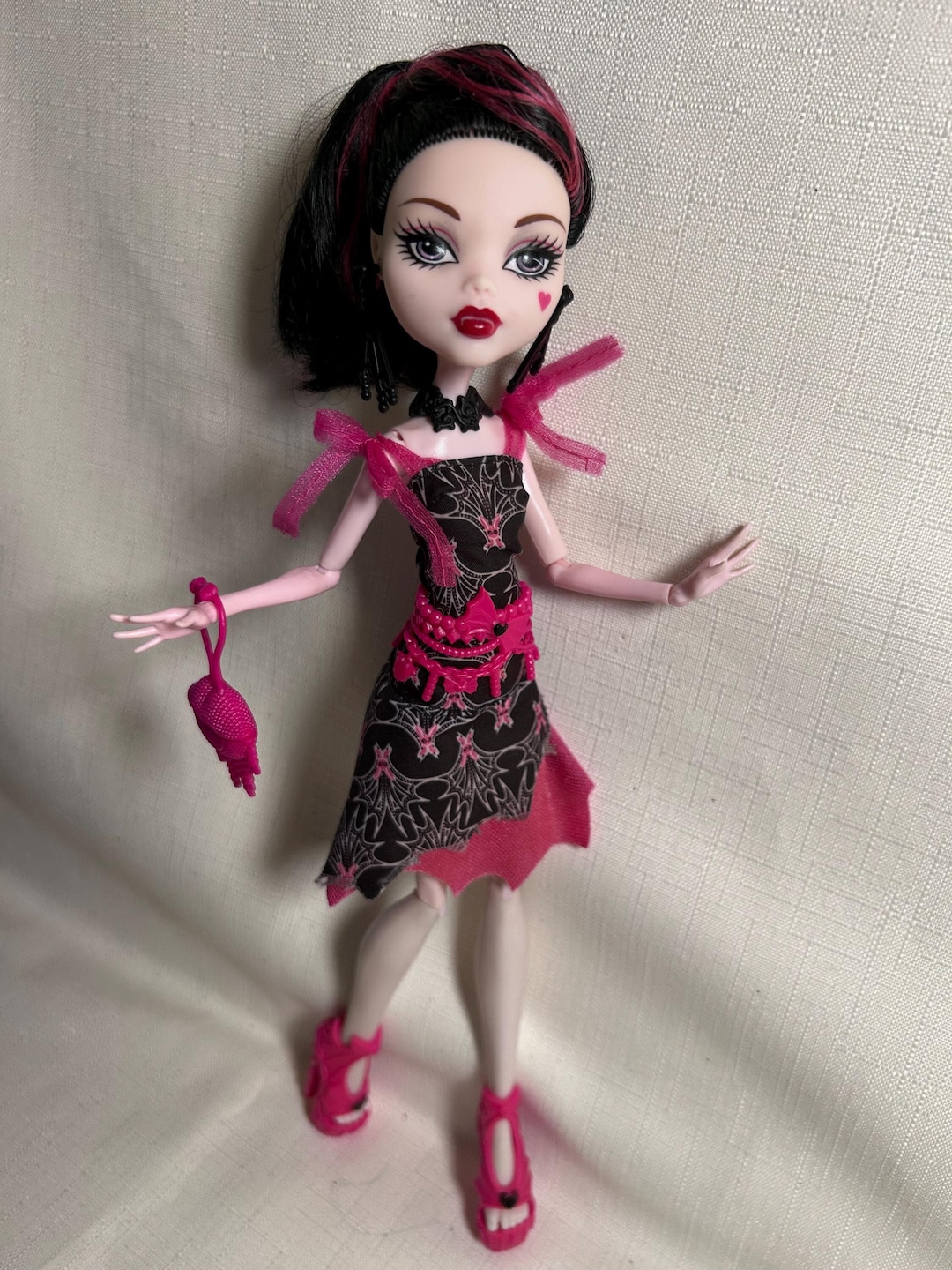 Monster High Doll Draculaura Frights, Camera, Action - Original Mattel ...