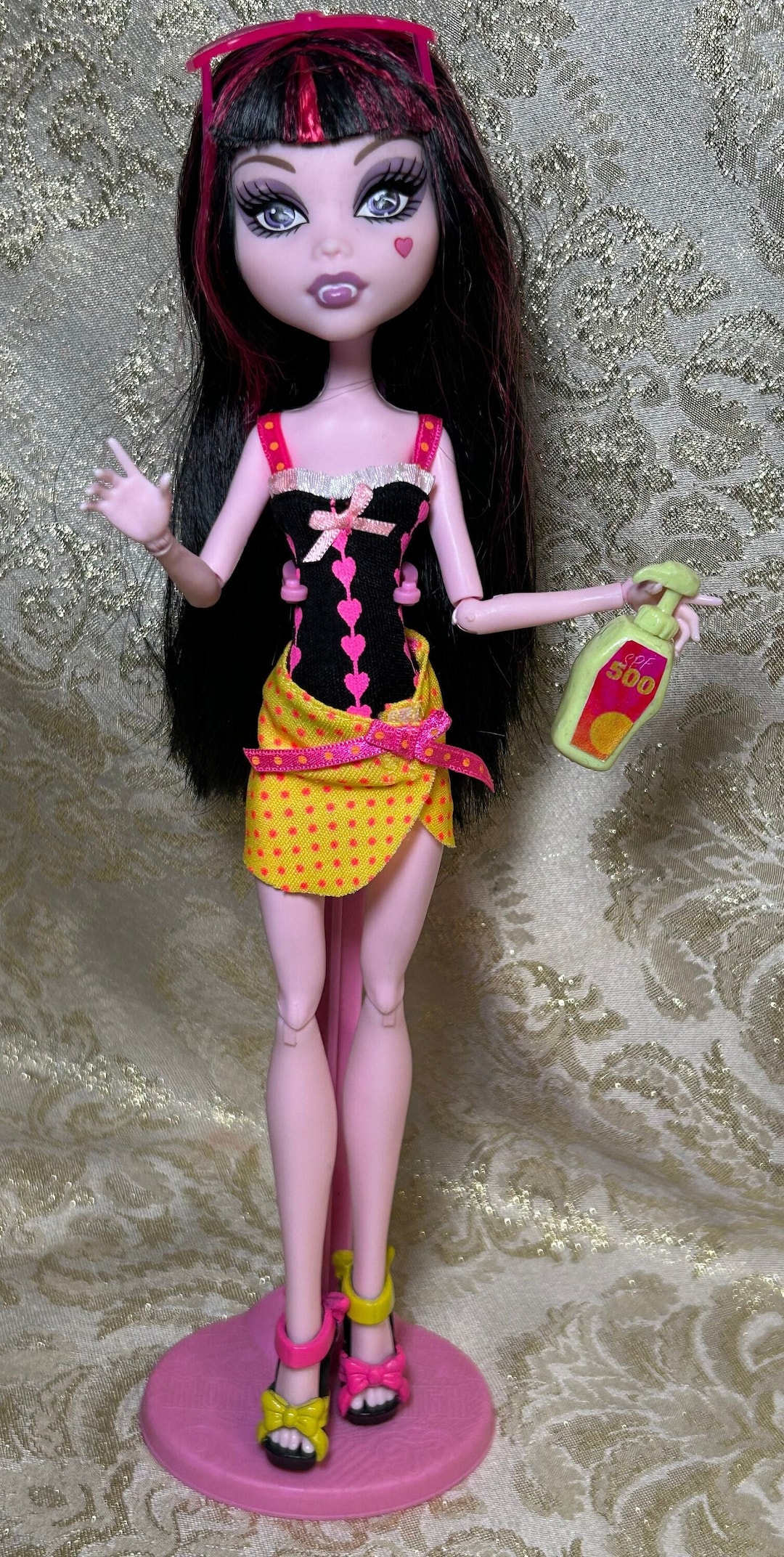 Monster High Doll Draculaura Gloom Beach - Etsy