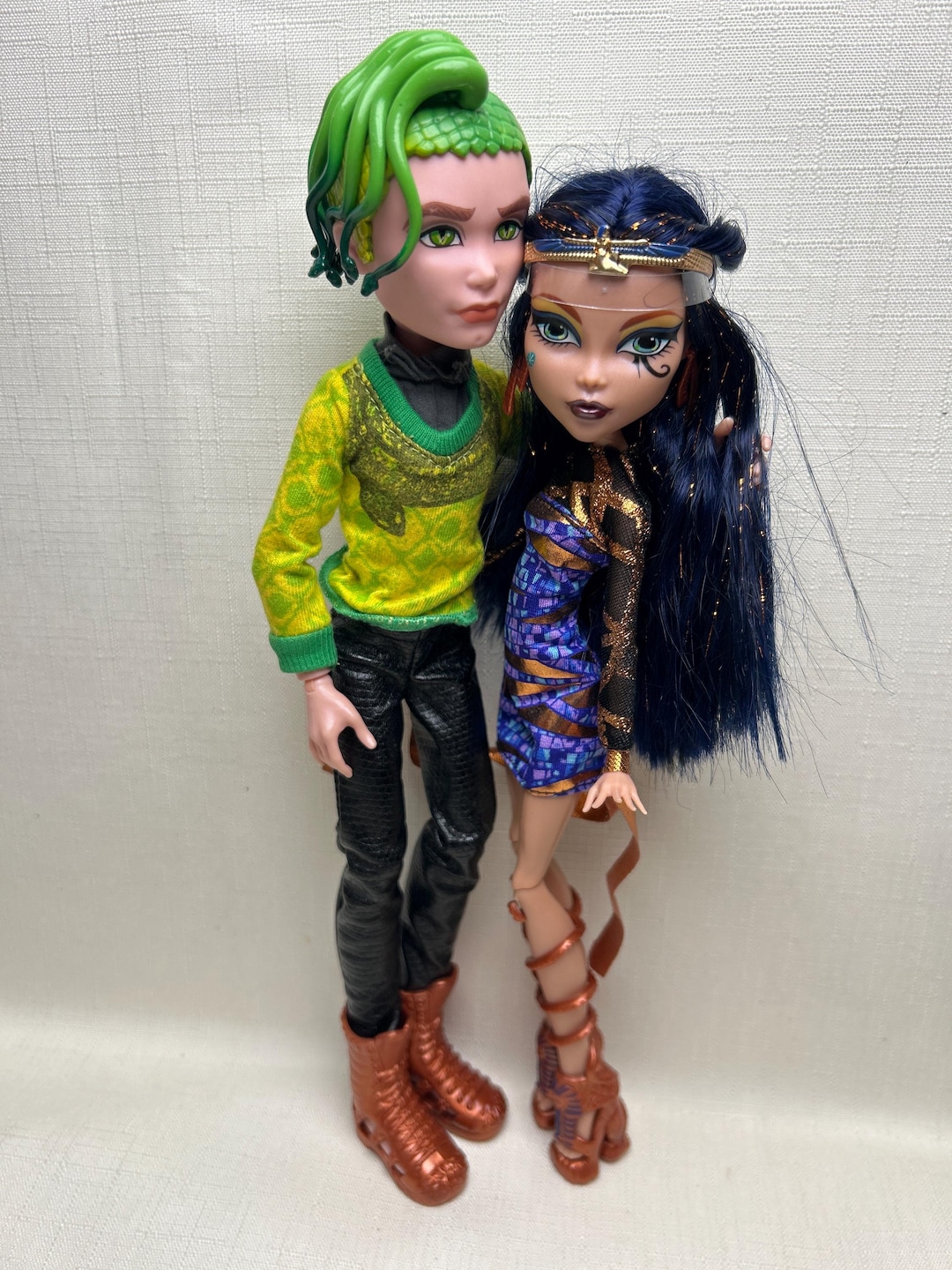 Monster High Boo York Cleo De Nile-deuce Gorgon Set, Authentic Licensed ...