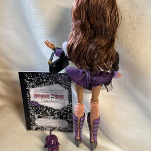 Monster High Doll Clawdeen Wolf First Wave, Original Mattel Collectible ...