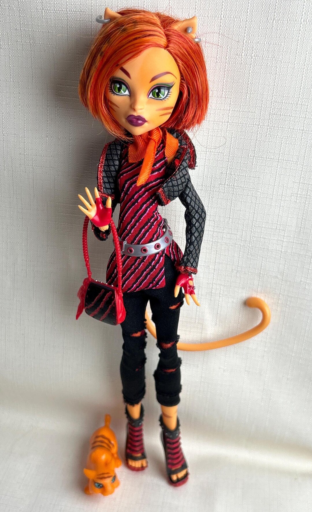 Monster High Doll Toralei Stripe Signature 1st Wave, Original Mattel ...