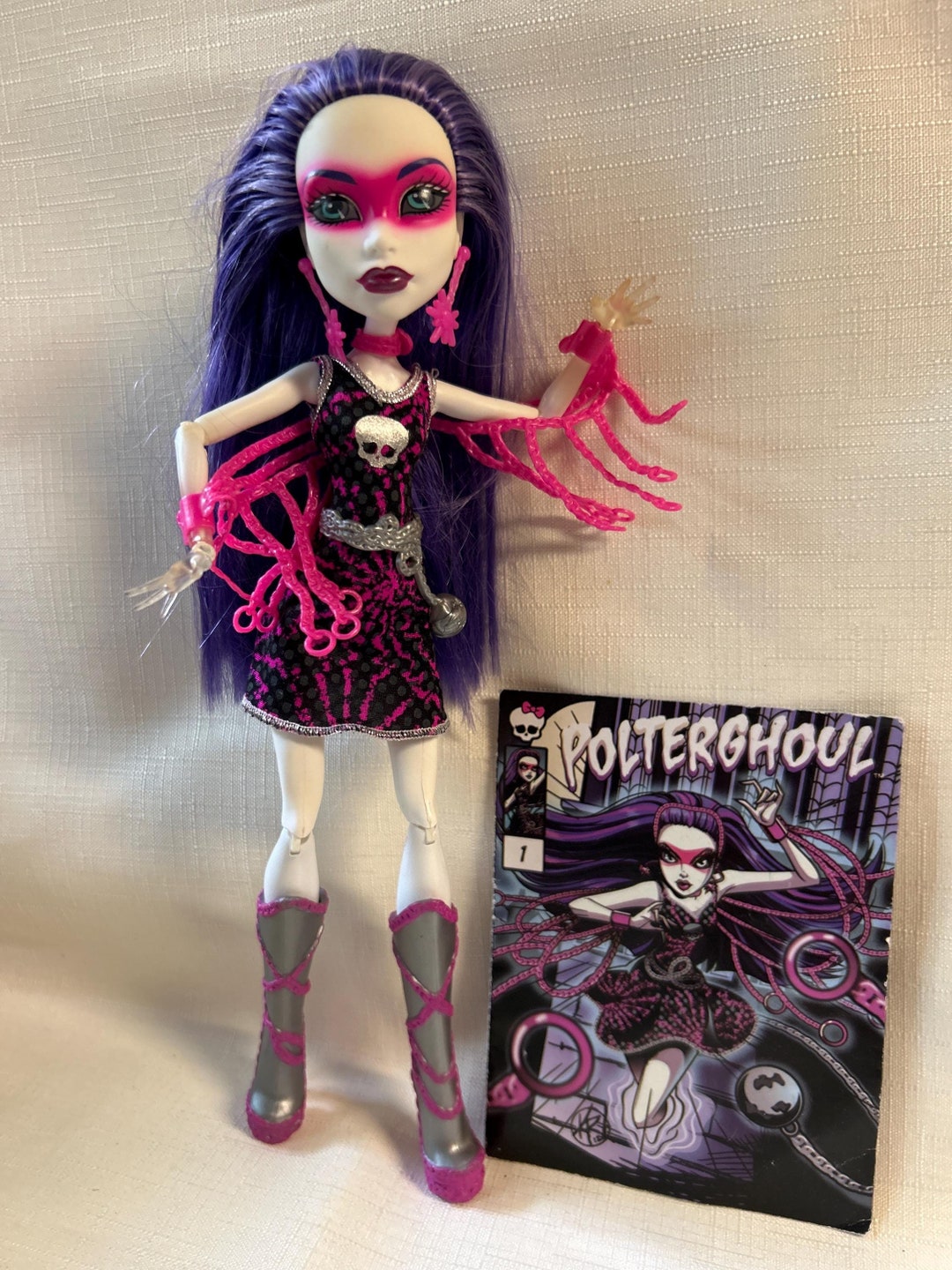 Monster High Doll Spectra Vondergeist Power Ghouls, Limited Edition ...