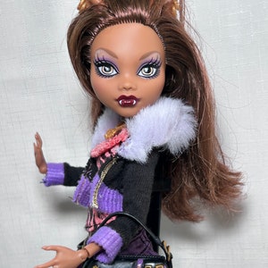 Monster High Doll Clawdeen Wolf First Wave, Original Mattel Collectible ...