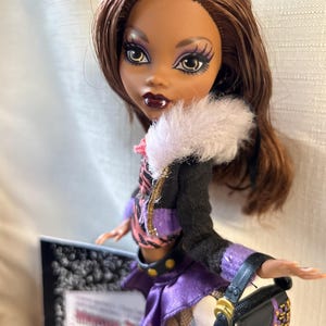 Monster High Doll Clawdeen Wolf First Wave, Original Mattel Collectible ...