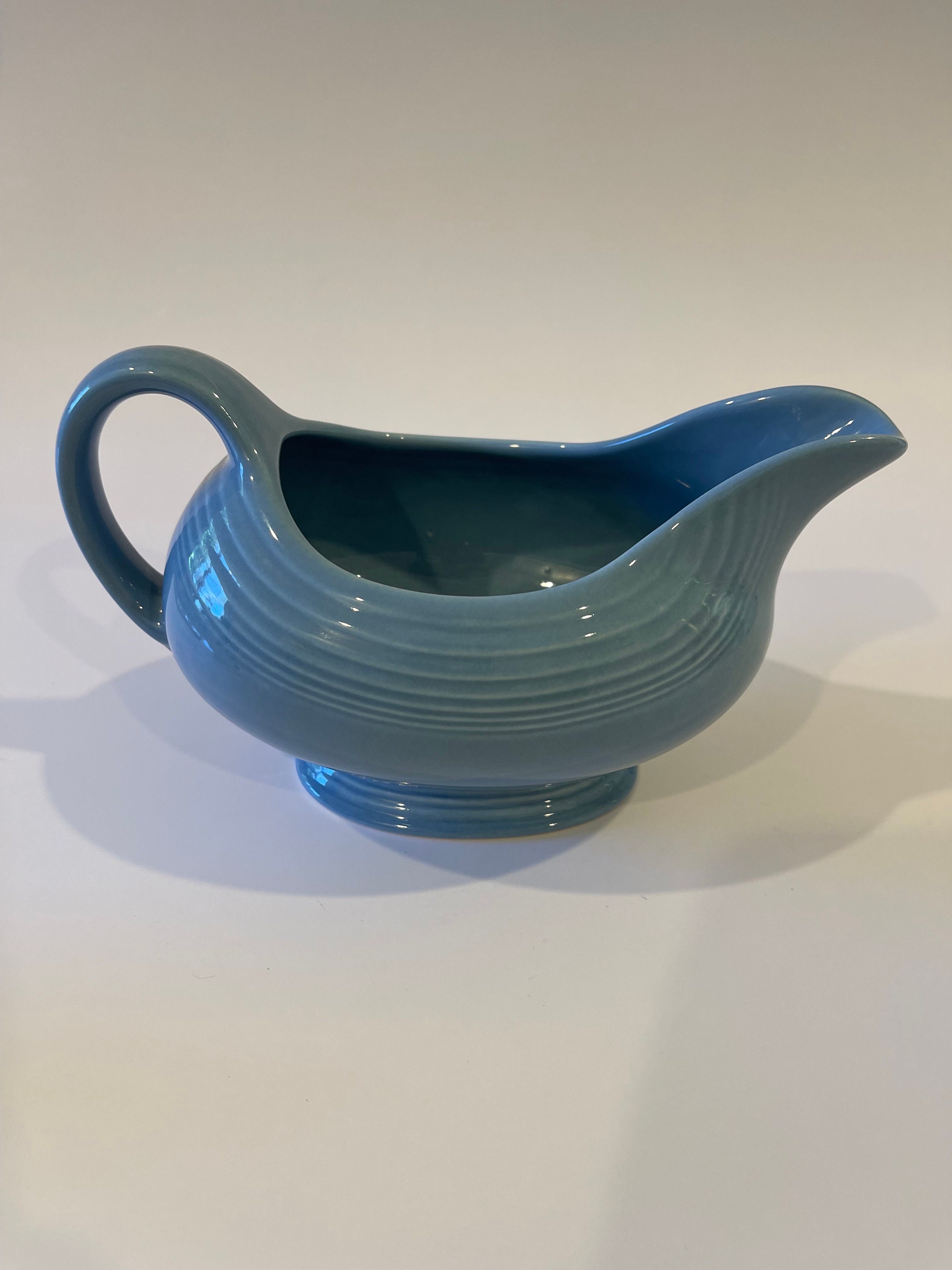 Fiesta Vintage Retired Color Periwinkle Blue Sauce or Gravy Boat - Etsy