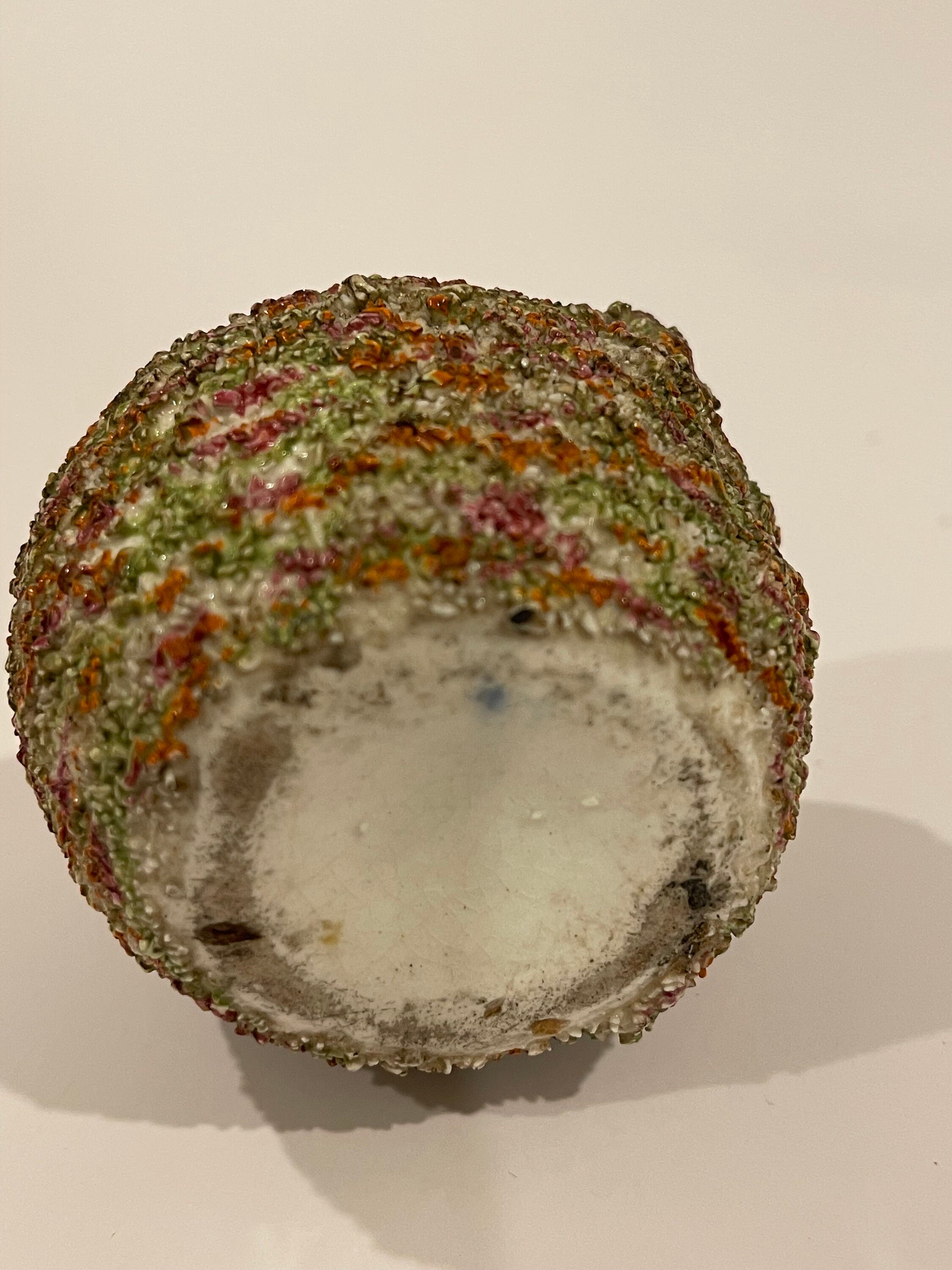 Staffordshire Quill Pen Holder Inkwell Dove Hatchlings Nest and Snake ...