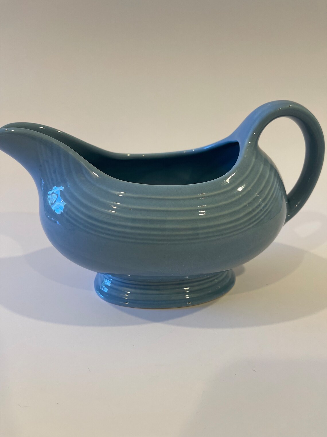 Fiesta Vintage Retired Color Periwinkle Blue Sauce or Gravy Boat - Etsy