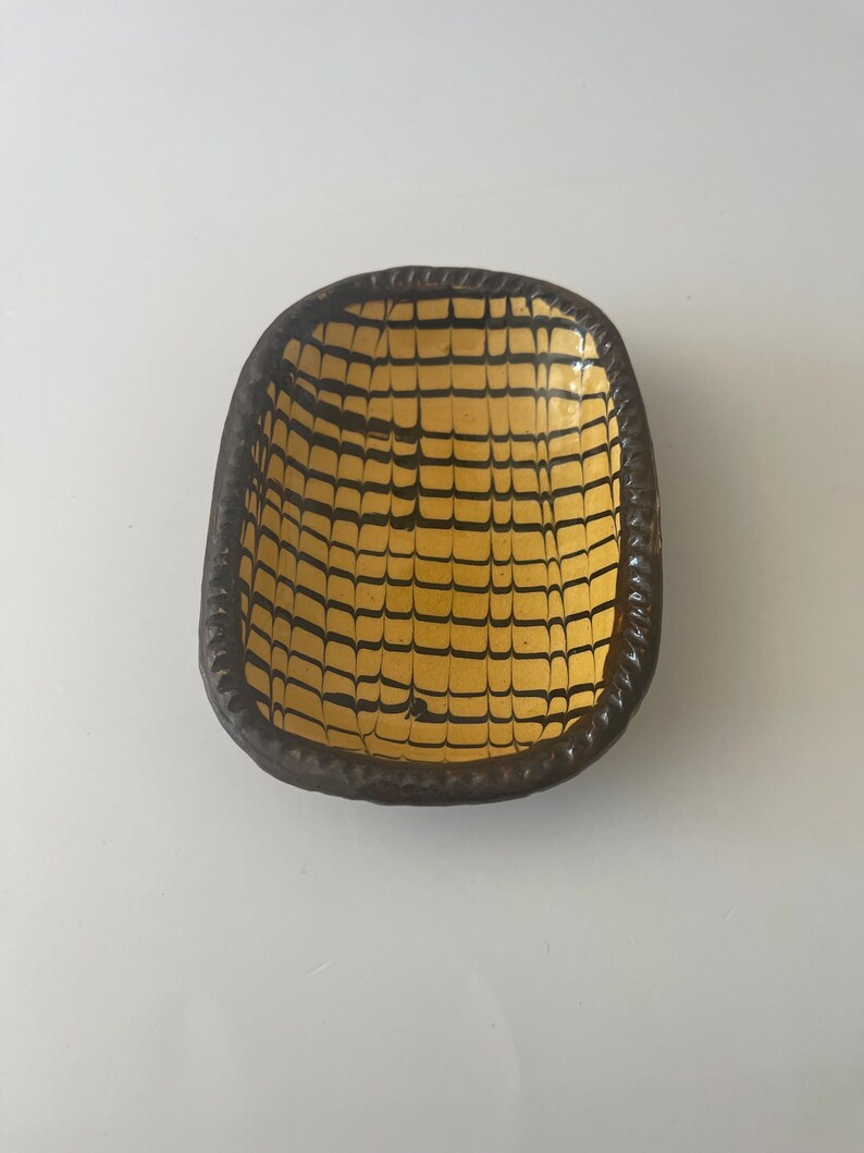 Colonial Williamsburg Reproduction 18th Century Redware, Small Dish ...