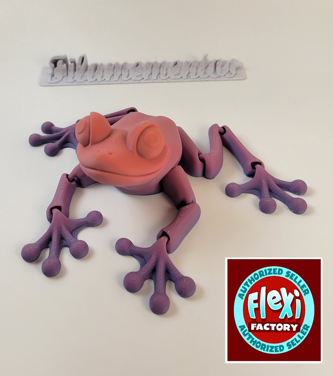 Articulated Tree Frog 3d Printed Toy - Etsy