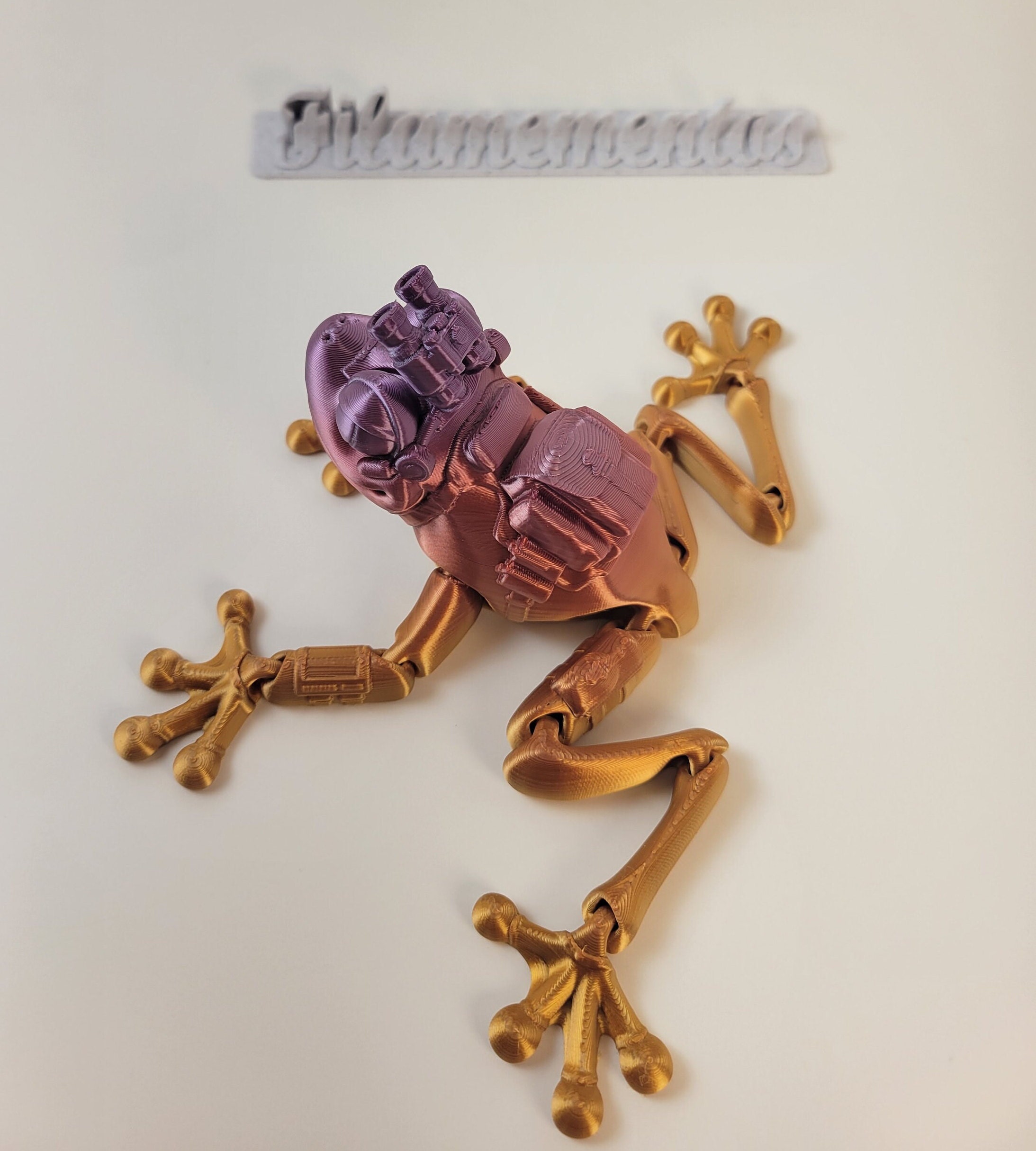 Articulated Special Ops Frog - 3D Printed Toy - Etsy