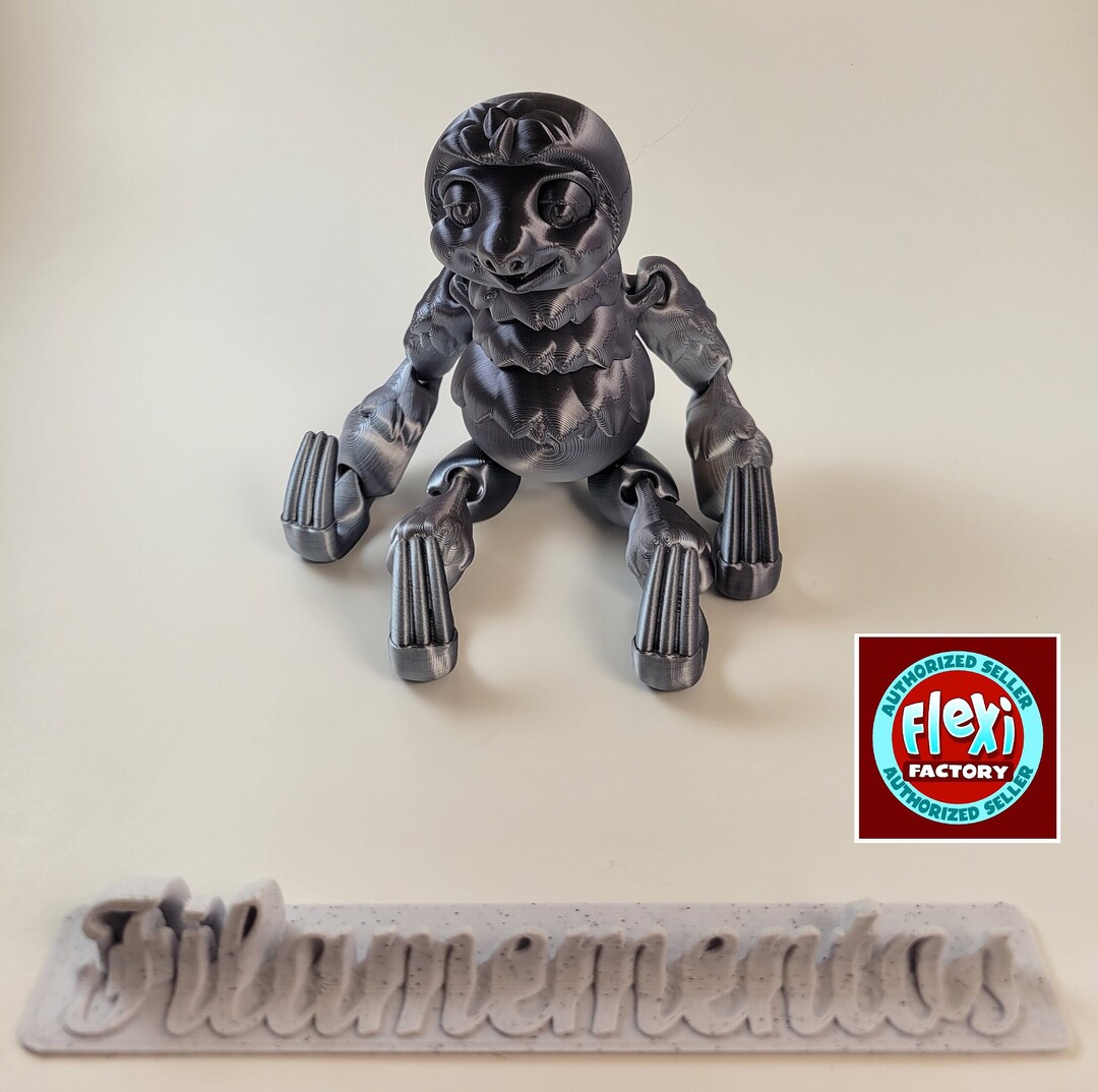 Articulated Sloth 3D Printed Toy - Etsy