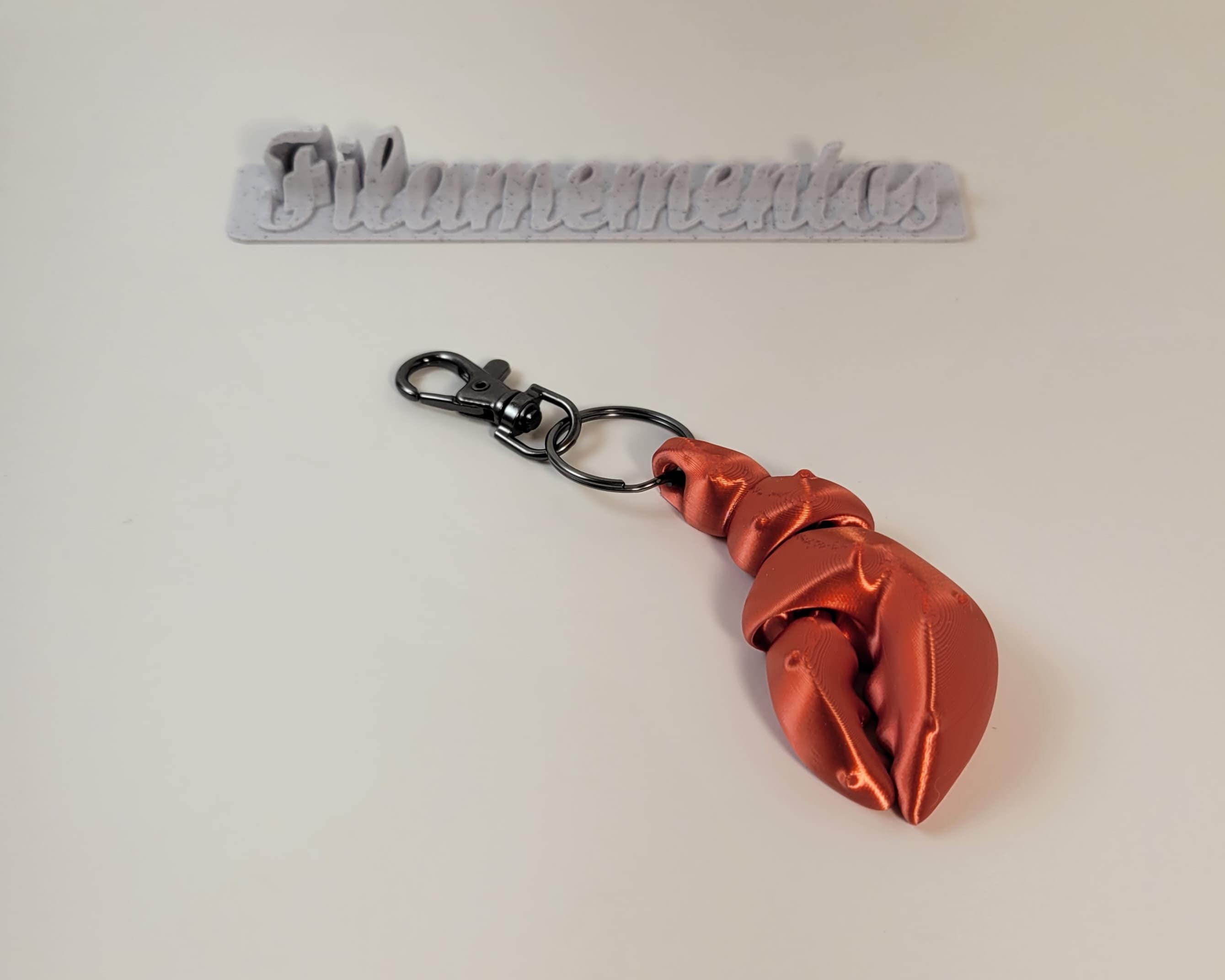 Lobster Claw Keychain - 3D Printed - Etsy