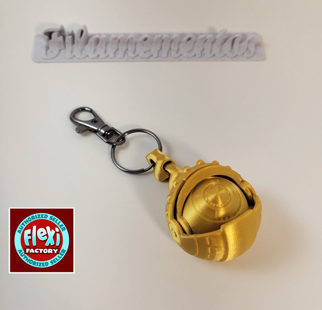 Blinking Robot Eye Keychain - 3D Printed - Etsy